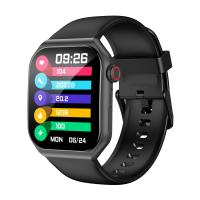 China Linwear AMOLED BT Calling Smartwatch Rotating Knob Aluminum Button for sale