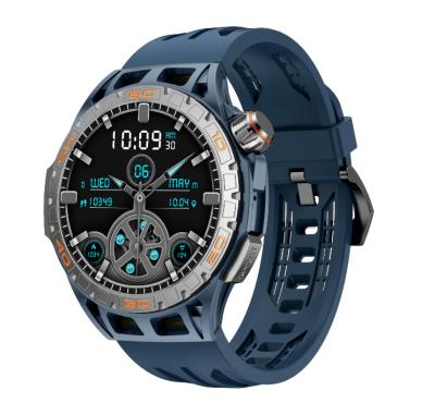 China 400mAh Battery Outdoor Sports Smart Watch With Rotating Knob BT Calls Function for sale
