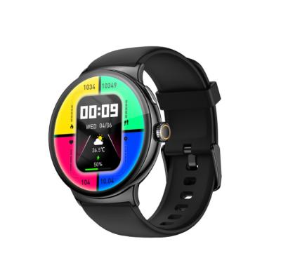China Round AMOLED Smart Watch With Weather Sleep Health Tracking Calling Message Reply for sale