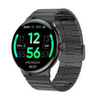 China Fast Charging Android BT Calling Smartwatch Stainless Steel Wrist Watch for sale