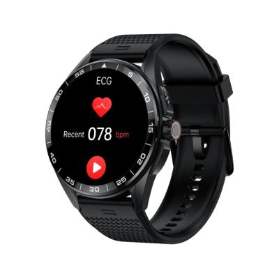 China 1.43'' Smart Watch Circle Shape Android Ip68 Ecg Body Temperature Advanced Chipset for sale