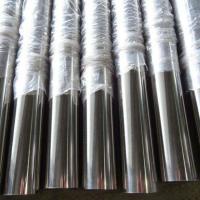 China Brushed Stainless Steel Round Tube SS304 SS316L 19mm to 63.5mm OD 0.25mm to 6.0mm WT for sale