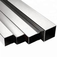 China Seamless Stainless Steel Square Tube TP304 316L 410 0.8mm Thickness for sale