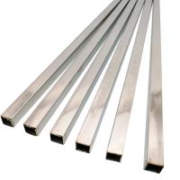 China Seamless Stainless Steel Square Tube TP304 316L 410 0.8mm Thickness for sale