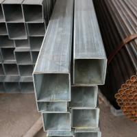 China EN10219 Q235 Galvanized Square Rectangular Steel Tube 0.6-20mm Wall Thickness for sale