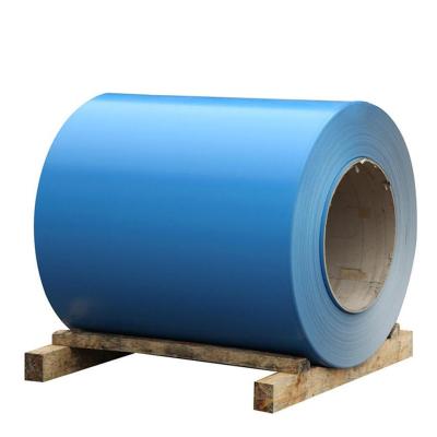 China Blue ASTM PPGI Steel Coil CGCC Prepainted Color Coated Steel 0.12-4.0mm for sale
