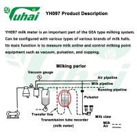 China Electronic Milk Meter Automatic Colostrum Meter For Milking Parlor for sale