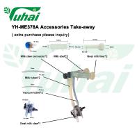 China Goat Milking Machine Repair Kit Milking Cup Set Of Milking Cluster For Milking Parlor for sale