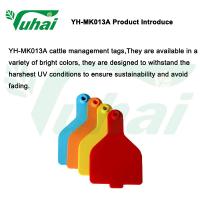 China Laser Printing Serial Number TPU Material Ear Animal Tag Long Range Cow Goat Ear Tag for sale