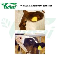 China Laser Printing Serial Number TPU Material Ear Animal Tag Long Range Cow Goat Ear Tag for sale