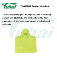 China Long Range TPU RFID Ear Tag Rfid Cattle Ear Tag Animal Tagger For Goat Feeder for sale