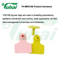 China Custom Printed Livestock Ear Tags Flexible Calf Pig Goat Ear Tags For Cattle Feeder for sale
