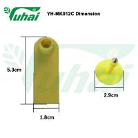 China Custom Livestock Ear Tags Animal Ear Tags For Farming Management for sale