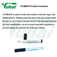 China Black Color Livestocks Ear Tag Marker Pen Cattle Sheep Non Fade Identification Mark Pen for sale