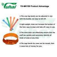 China EVA Livestock Bands Colorful Legband Poly Urethane For Cow Horse Cattle Sheep for sale