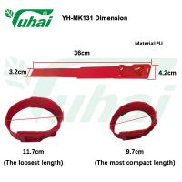 China PP Livestock Bands 36cmx4.2cm Colorful Leg Bands For Cow Or Cattle for sale