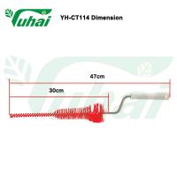 China Plastic Milking Machine Cleaning Brush Cow Milk Tank Cleaning Brush for sale