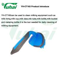 China PA Material Milking Machine Cleaning Brush Dairy Equipment With Handle for sale