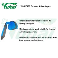 China PA Material Milking Machine Cleaning Brush Dairy Equipment With Handle for sale
