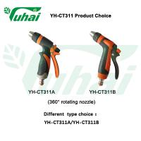 China Hose Power Sprayer Nozzle Detachable Garden Pressure Spray Watering Hose Spray Gun for sale