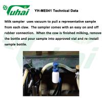 China Ambic Milk Sampler For Dairy Farm Milk Test Parts 200ml Milk Test Accessories for sale