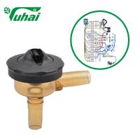China Cows Goats Milk Flow Sensor Snocking Stop Valve Milking Machine Spare Parts for sale