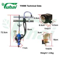 China Duovac Digital Milk Meter Hanger Bionic Cow Milking System Digital Milking Equipment for sale