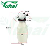 China White Milk Sampler Boumatic Milking Bucket Dairy Farm Equipment for sale
