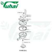 China Boumatic Cow Milking Claw 340 CC Milk Cluster Boumatic In Milking Machine for sale