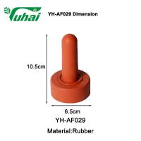 China 10.5x6.5cm Lamb Bottle Teats Cow Feeding Rubber Feeding Nipples For Feeder Bottle Calf for sale