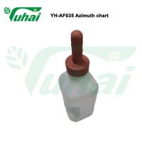 China YH035 PP Calf Feeding Bottles 2 Pins White Grain Bottle In Feeding Supplies Livestock Equipment for sale
