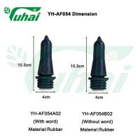 China 42g Weight Calf Bottle Nipples black Small Teats 6mm Bilateral L Shaped Hole,New Zealand teat/calf teats for sale
