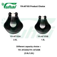 China 1.8L Horse Drinking Bowl Cast Iron Livestock Drinking Bowls Vertical Tongue 4.21kg Weight for sale