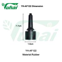 China Black Rubber Lamb Milk Teats Milk Drink Nipples For Calf Feeding Drinking for sale