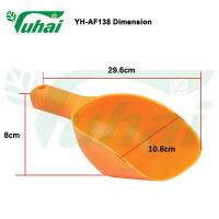 China Measuring Feeding Hopper Special Feeding Shovel Plastic Thickening Forage Feed Scoop/Goat Feeder for sale