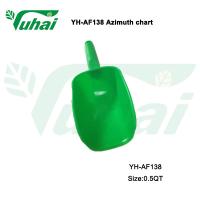 China Measuring Feeding Hopper Special Feeding Shovel Plastic Thickening Forage Feed Scoop/Goat Feeder for sale