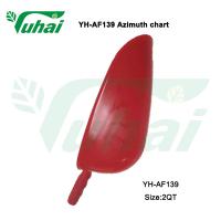 China Plastic Thickening Feeding Hopper 16.5x6 Size Feed Scoop Pet Feed Spoon/Goat Feeder for sale