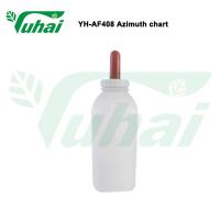 China 4 Pints Calf Feeding Bottles For Cow Animal PE Material Feeding Bottle With Handle for sale