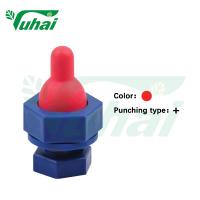 China Cross Hole Animal Feeding Teats 4.3x4.5mm Feeding Lamb Teats Valve for sale