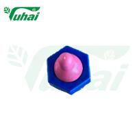 China Cross Hole Animal Feeding Teats 4.3x4.5mm Feeding Lamb Teats Valve for sale