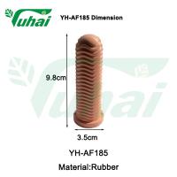 China Pink Calf Feeding Bottle Nipple Milking Rubber Teats Bottle Nipple For Milking Cow for sale