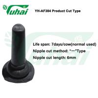 China Black Rubber Material Lamb Feeding Teats For Cow Feedeing Bottle for sale