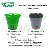 China Animal Feeding Buckets With Multiple Size Teats Nipple 8l Cattle Feeder Buckets for sale