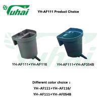 China 3L Feeding Buckets Gray Cow Feeding Bucket With One Teat For Dairy Farm Calves Feeding for sale