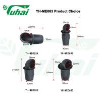 China Flexible Rubber Elbow Fittings Color / Design Customized Available for sale