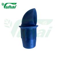 China Flexible Rubber Elbow Fittings Color / Design Customized Available for sale