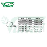 China White Stainless Steel Pipe Fittings Pipe Joints For Dairy Farm for sale