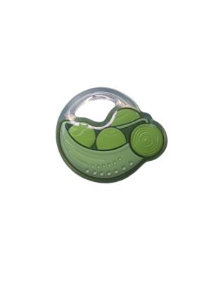 China Grape Peach Silicone Baby Teether Fruit Shape Personalised With Size Is 8*7.3 cm And Weight Is 41 Gram for sale