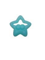China JOURJOY Two-color silicone teether (grape) with size 8.9*7.5cm With weight 19 gram for sale