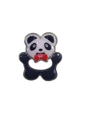 China JOURJOY silicone teether (panda) with size 8*7.3cm With weight 31 gram for sale